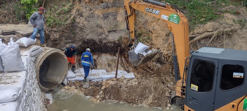 Prefeitura De Manaus Intensifica Obra De Recuperação De Drenagem E