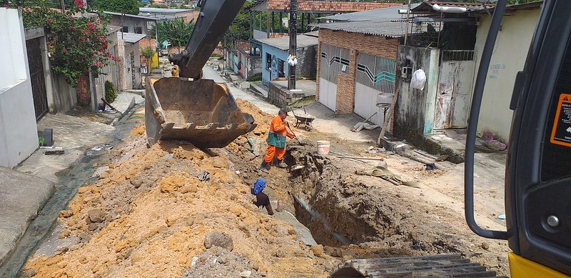 Prefeitura De Manaus Avança Em Implantação De Extensa Rede De Drenagem